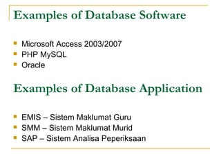 Introduction to database | PPT