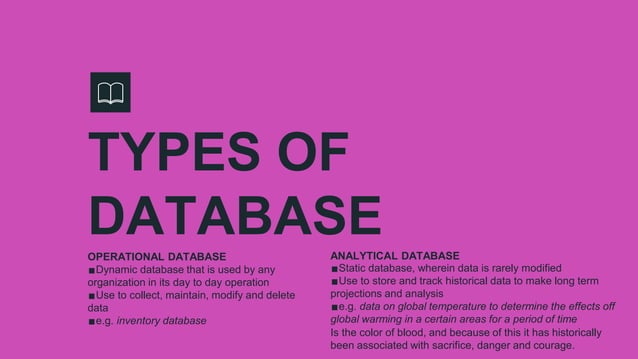 Introduction To Database Pptx Databases Computer Software And Applications