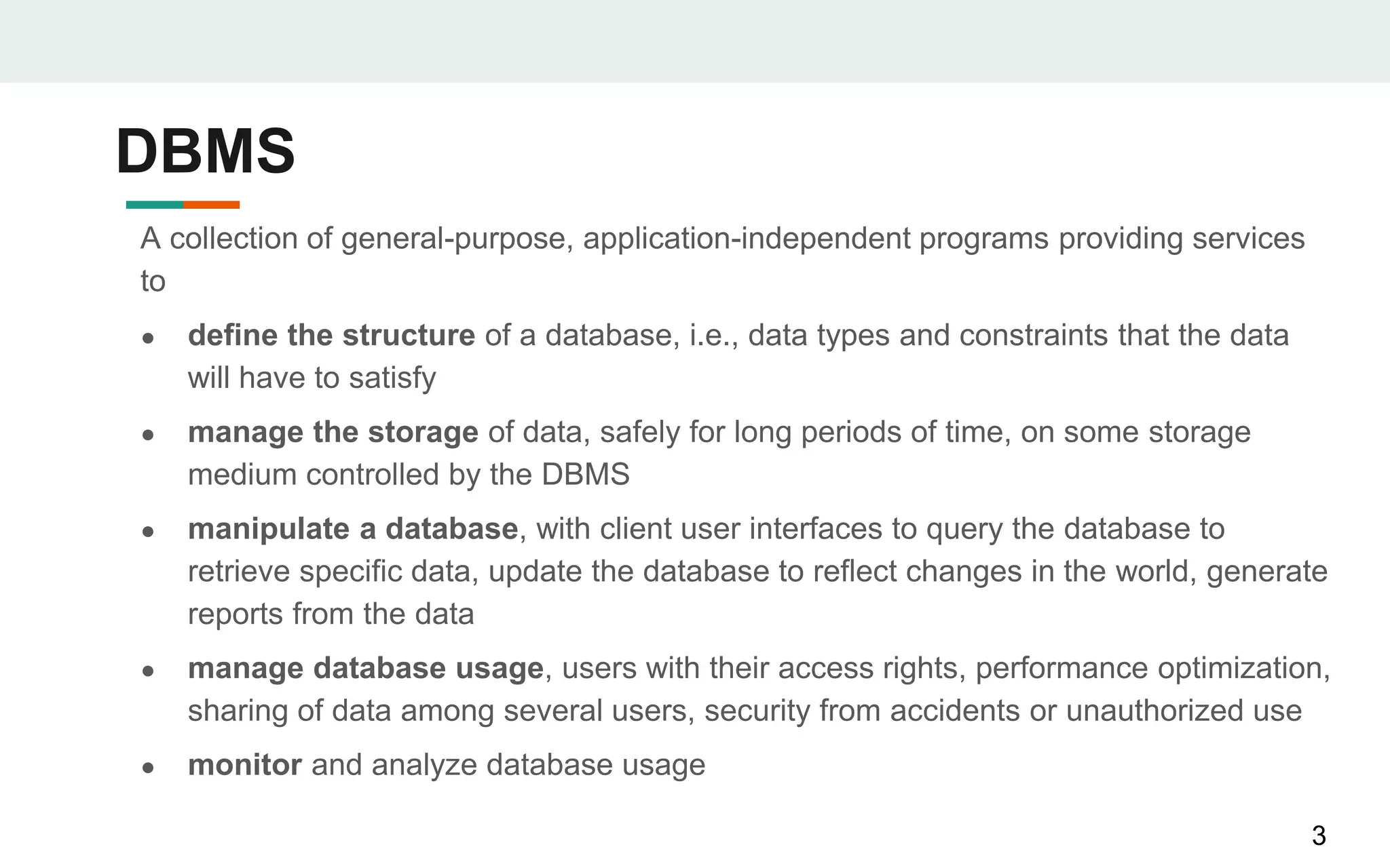 Introduction to database | PPT