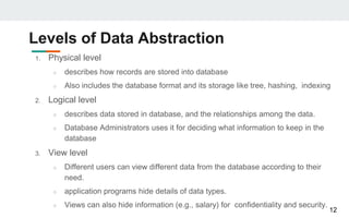 Introduction to database | PPT