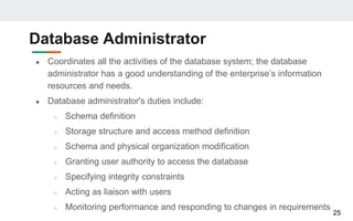 Introduction to database | PPT