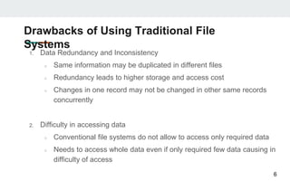 Introduction to database | PPT