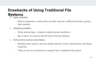 Introduction to database | PPT
