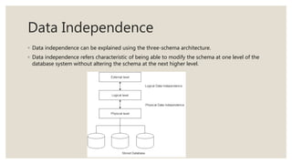 Introduction to database | PPTX | Databases | Computer Software and Applications