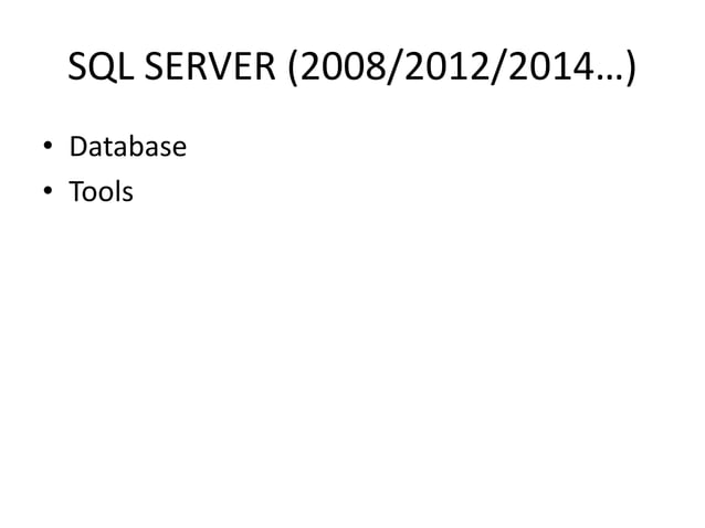 INTRODUCTION TO DATABASE AND QUERING.pptx | Databases | Computer Software and Applications