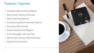 Introduction to Database Benchmarking with Benchmark Factory | PDF