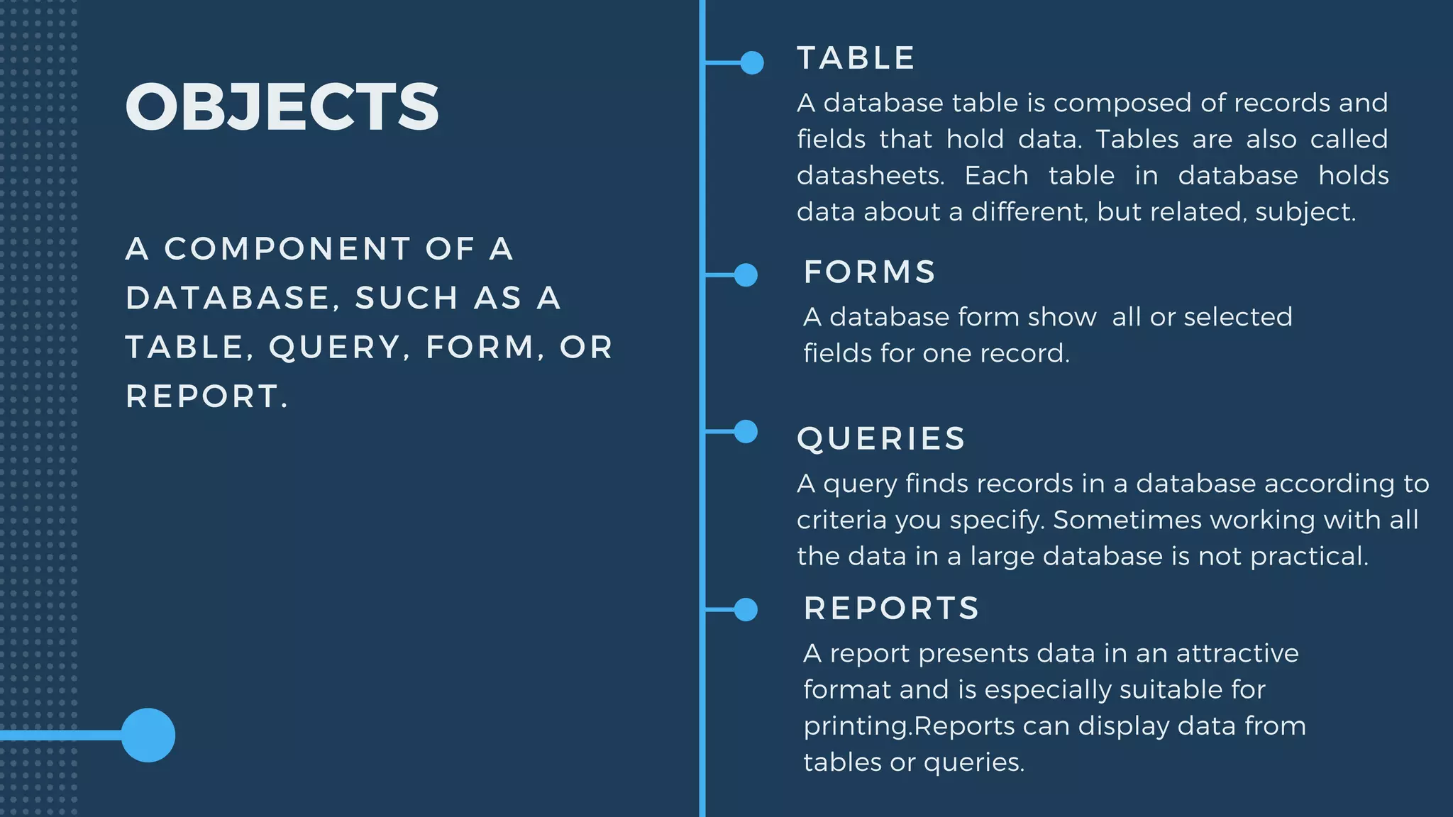 Introduction to database development | PPT