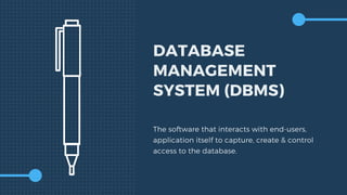Introduction to database development | PPT