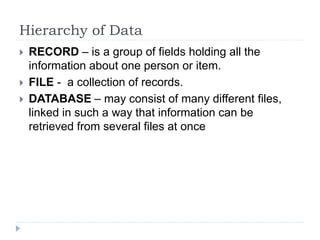 Introduction to Database (Lecture 1).ppt