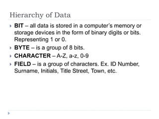 Introduction to Database (Lecture 1).ppt
