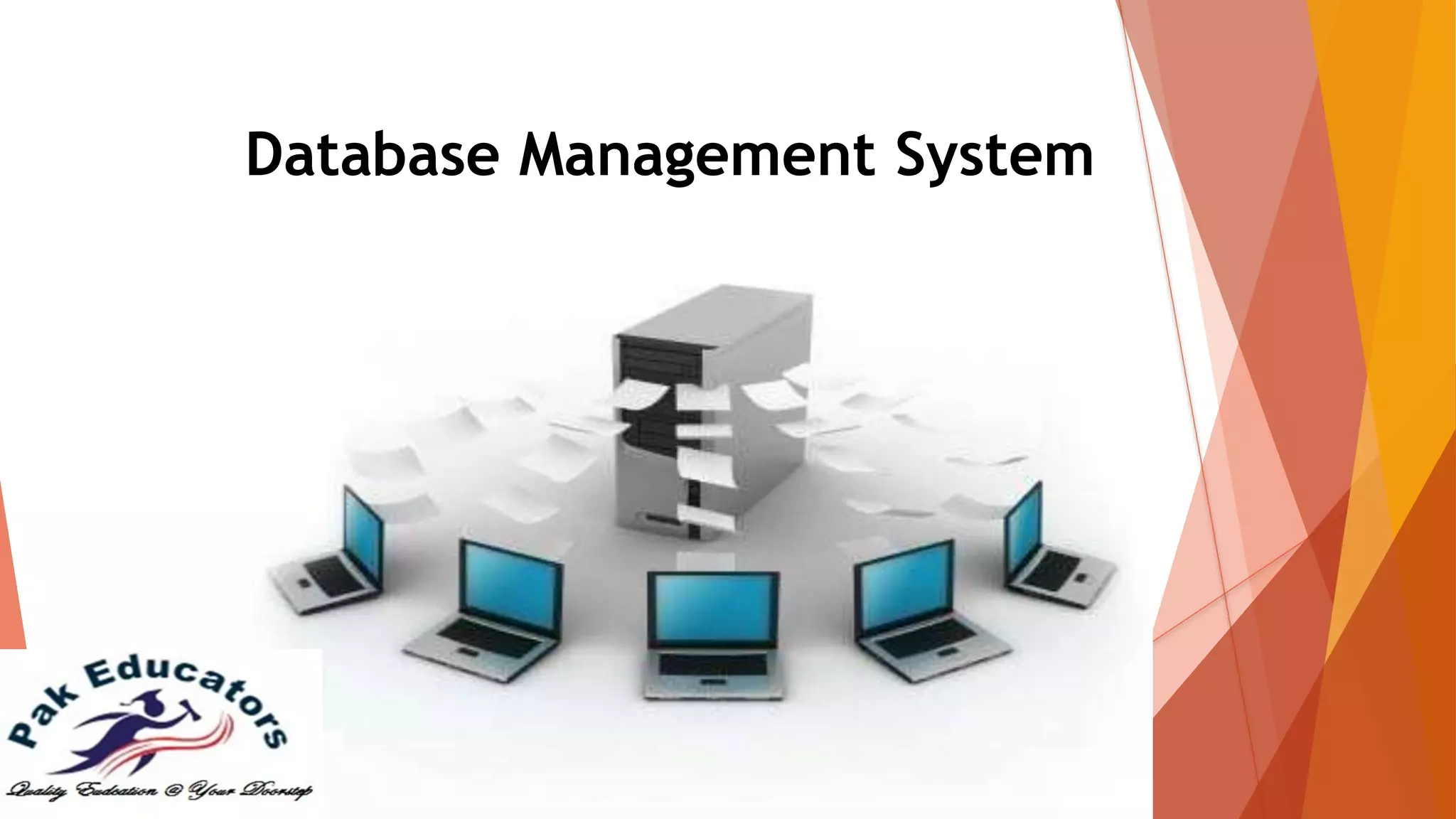 Introduction to database management system uudr i hindi | PPTX