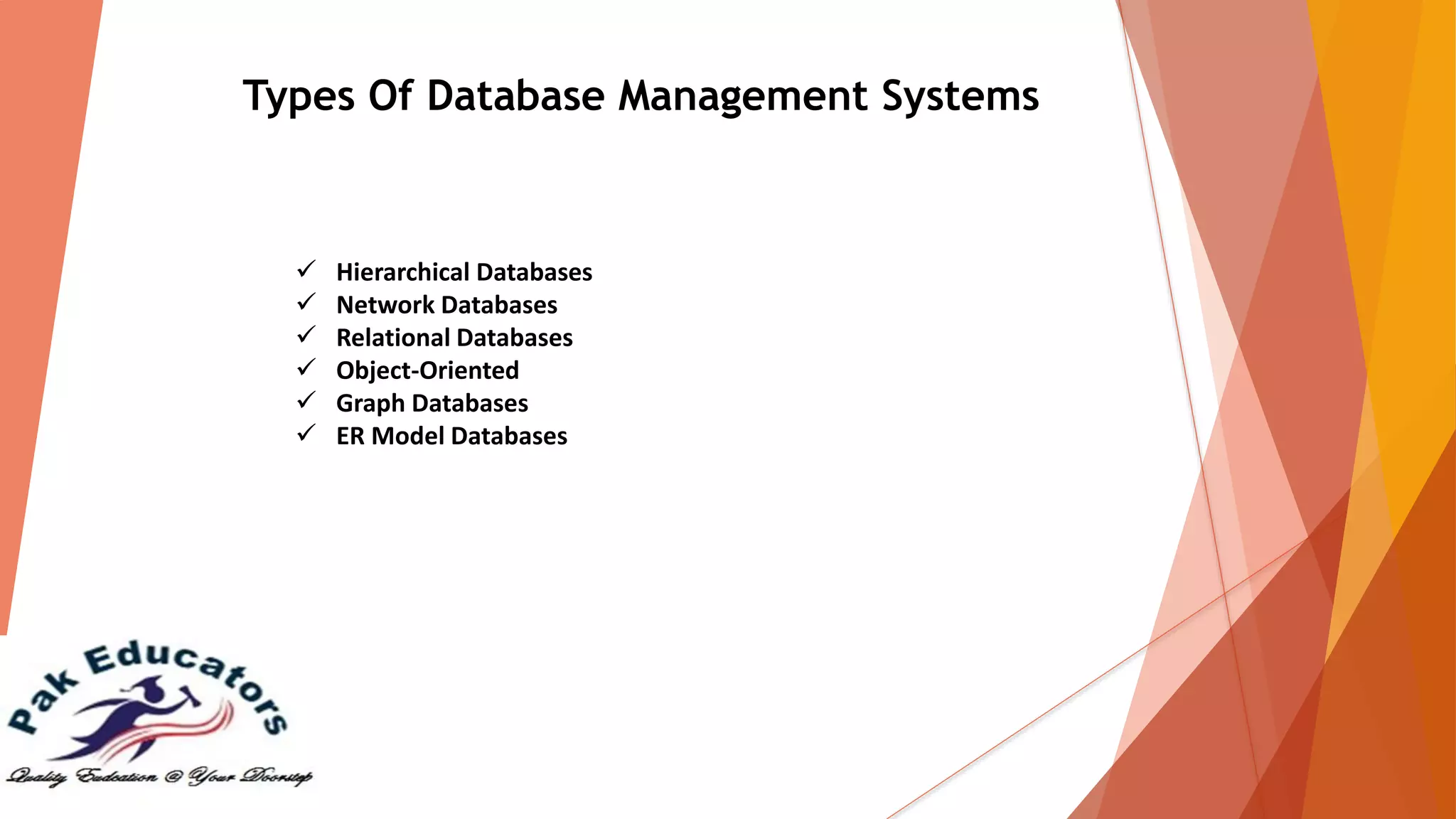 Introduction to database management system uudr i hindi | PPTX