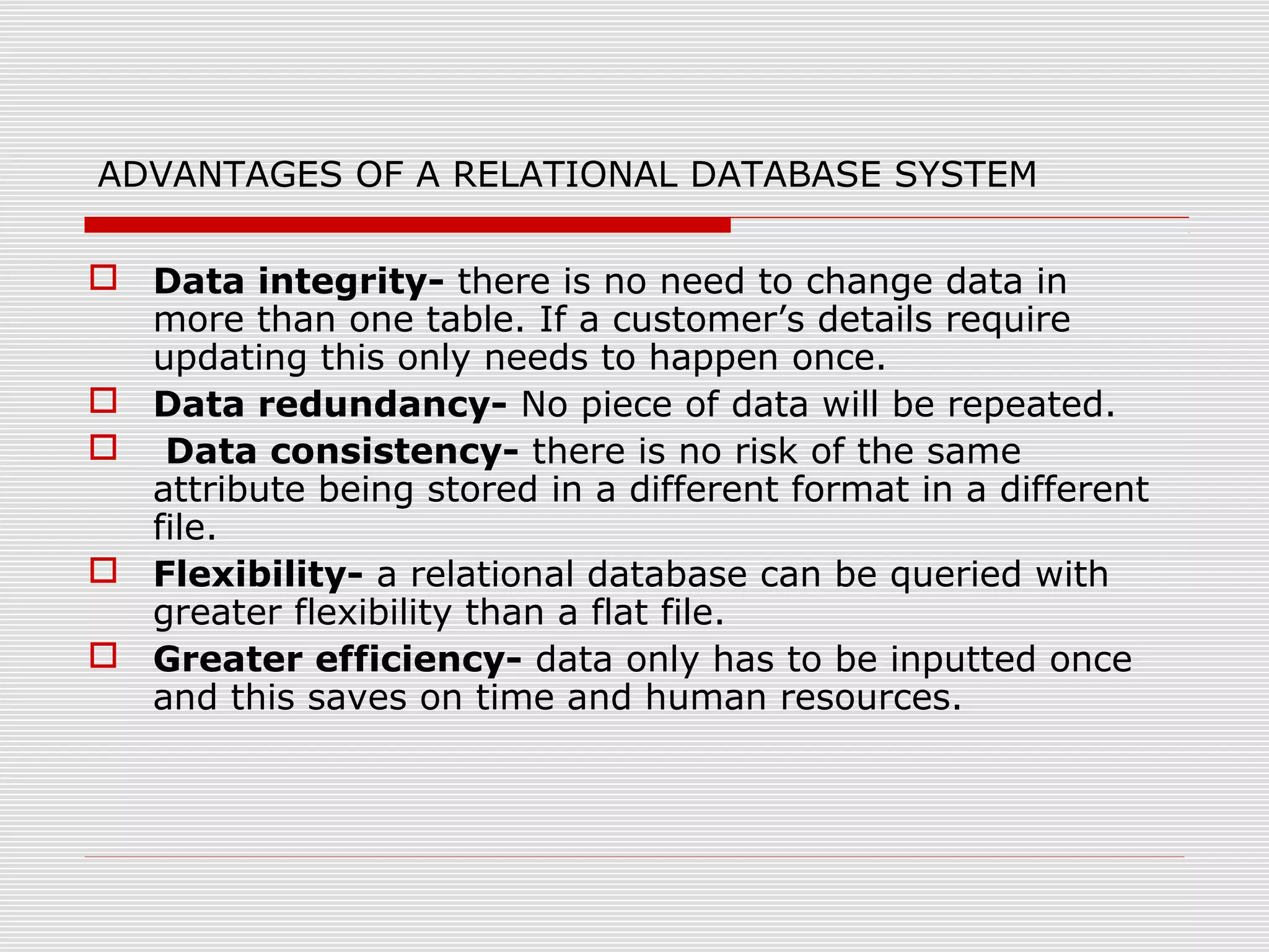 Introduction to databases | PPT