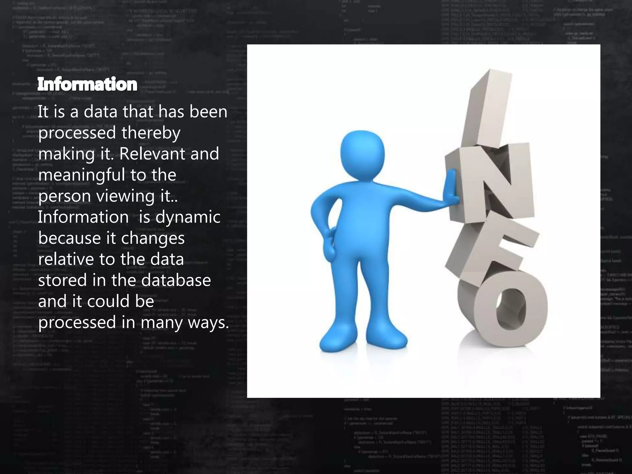 Introduction To Databases Pptx Databases Computer Software And