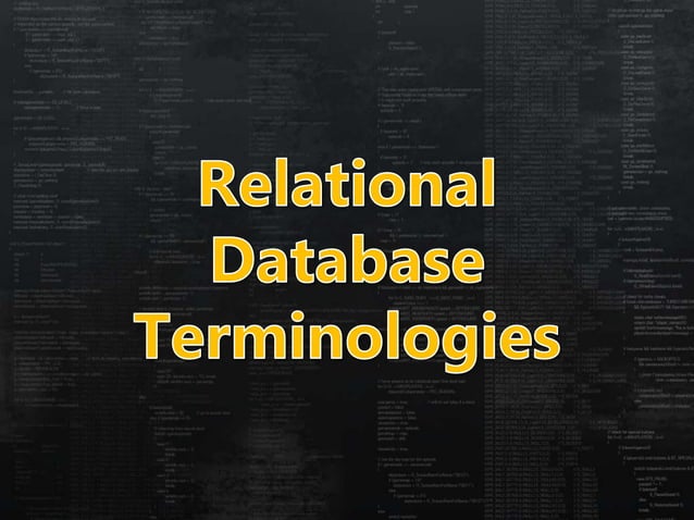 Introduction to databases | PPTX | Databases | Computer Software and Applications