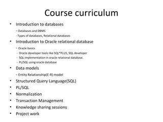 Introduction to Databases | PPT