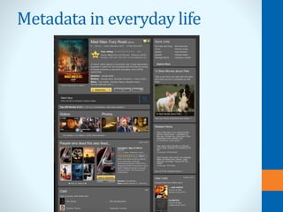Introduction to databases and metadata | PPT