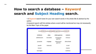 Introduction to Databases | PPTX