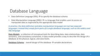 Introduction to Database system | PDF