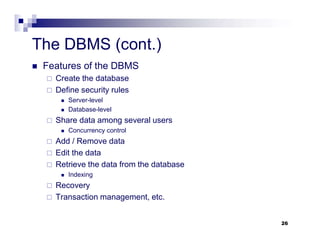 Comprehensive Guide to Effective Introduction to Database Systems ...