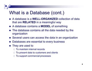 Comprehensive Guide to Effective Introduction to Database Systems ...