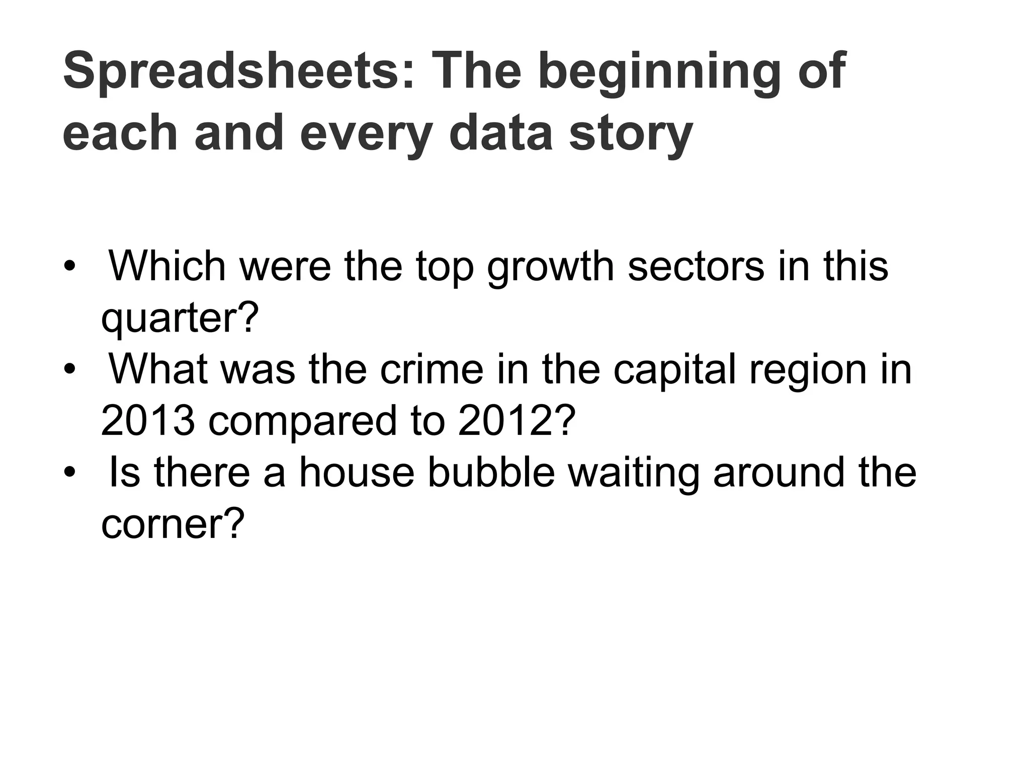 Introduction to data cleaning with spreadsheets | PPT