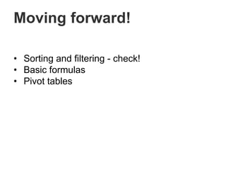 Introduction to data cleaning with spreadsheets | PPT