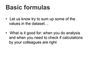 Introduction to data cleaning with spreadsheets | PPT
