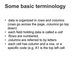 Introduction to data cleaning with spreadsheets | PPT