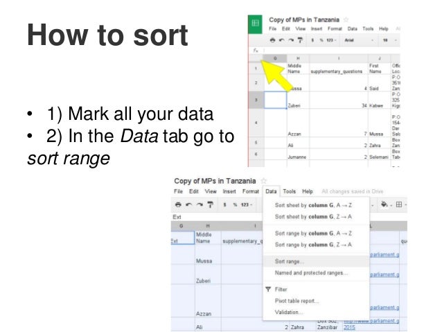 Introduction to data cleaning with spreadsheets