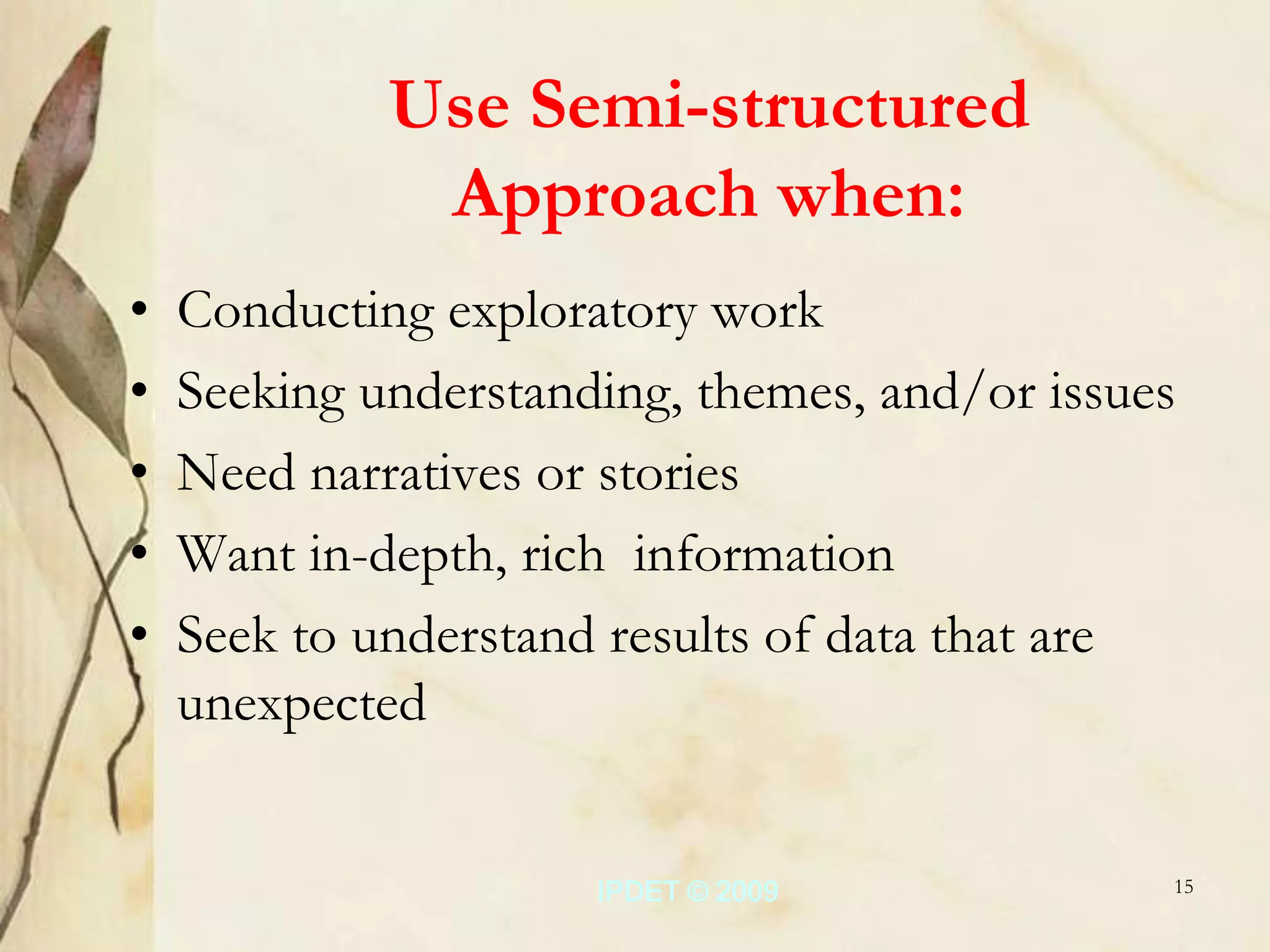 Introduction To Data Collection Methods Tools 1ppt Science