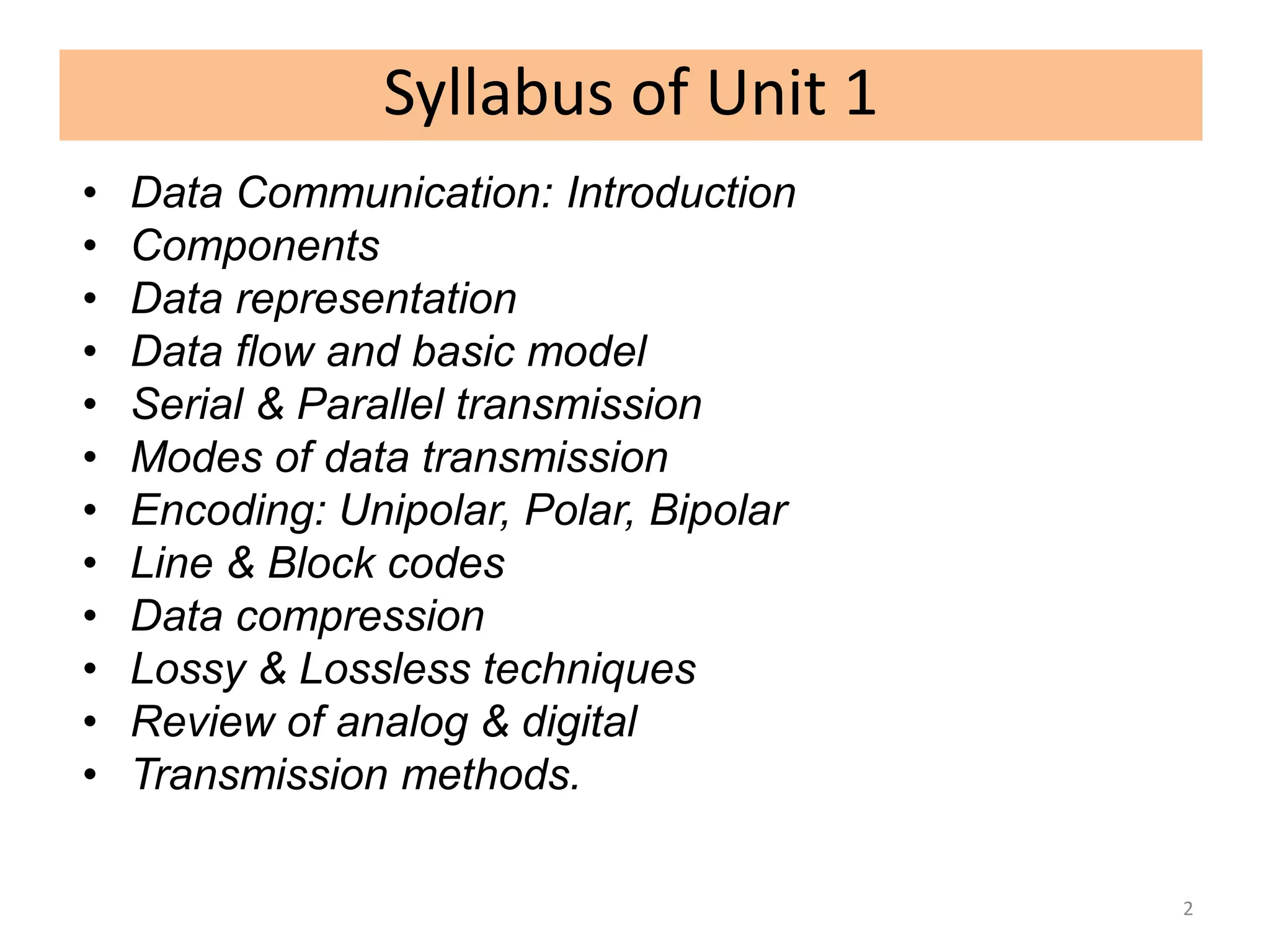 Introduction to Data Communication | PDF