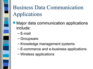Introduction to data communications | PPT
