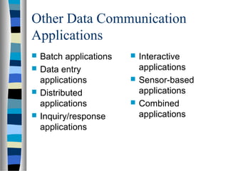 Introduction to data communications | PPT