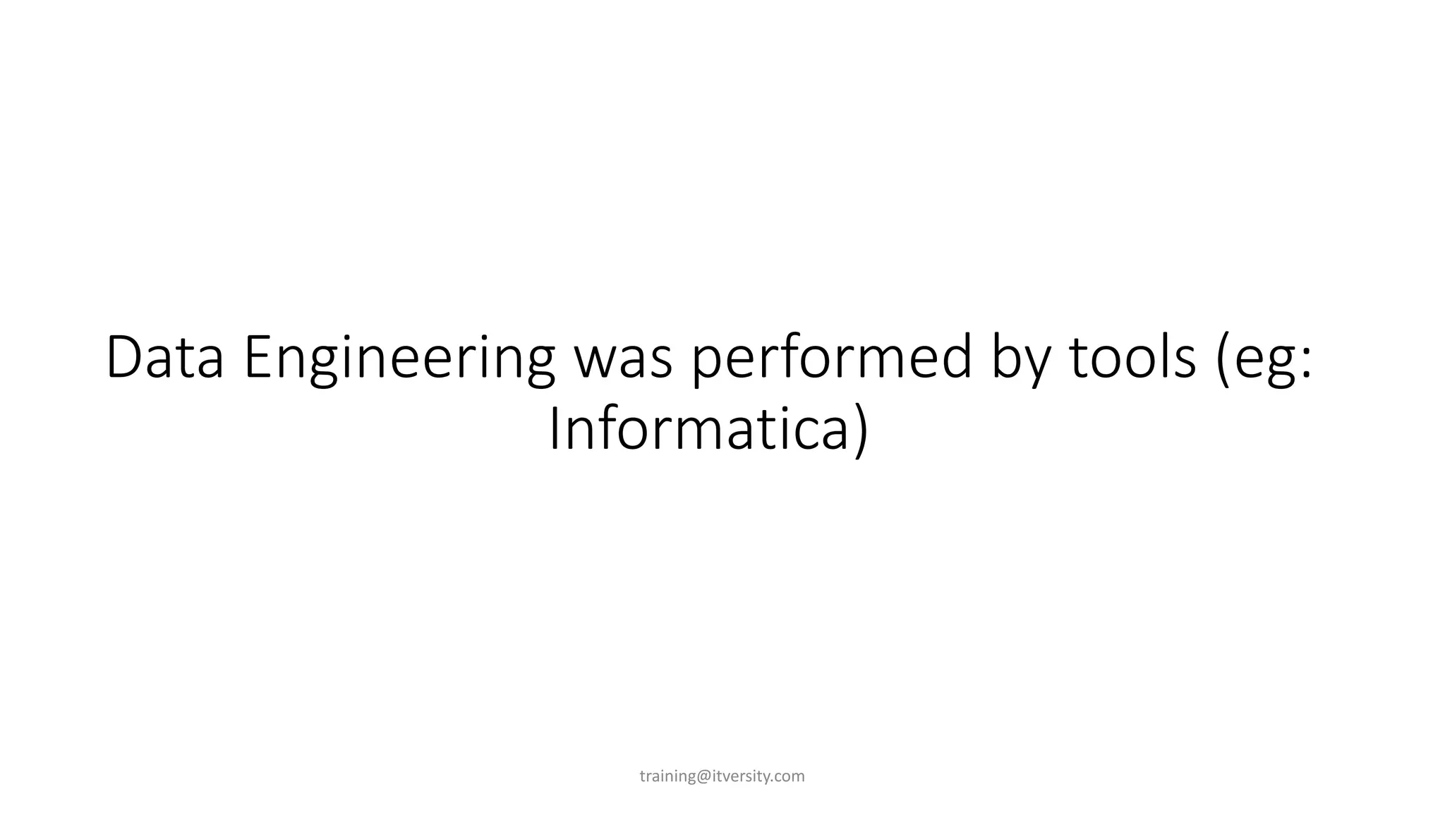 Introduction to Data Engineering | PPTX