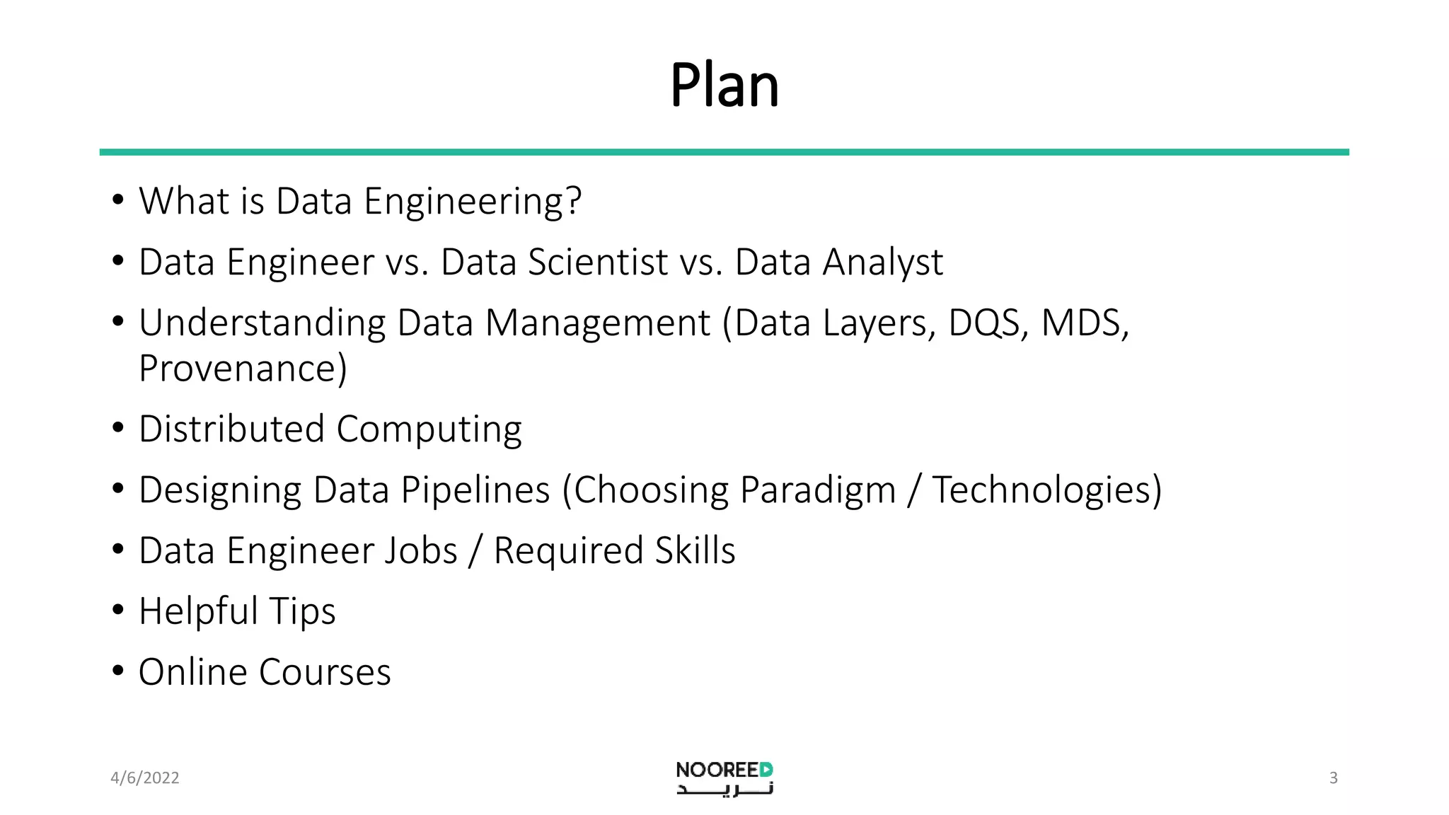 Introduction to Data Engineering | PPTX