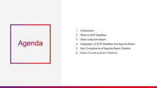 Introduction to GCP Data Flow Presentation | PPT