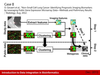 Introduction to data integration in bioinformatics | PPTX