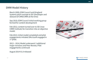 Introduction to Data Management Maturity Models | PPTX