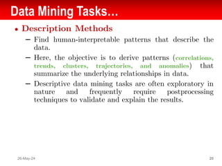 Introduction to Data Mining and Knowledge DiscoveryChapter 01 | PDF