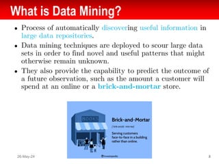 Introduction to Data Mining and Knowledge DiscoveryChapter 01 | PDF