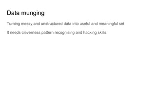 Introduction to data science | PPT