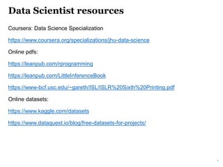 Introduction to data science | PPT