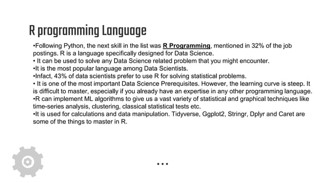 Introduction to Data Science.pptx | Programming Languages | Computing