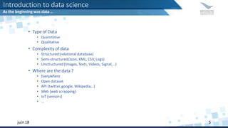 Introduction to data science and IoT | PPT
