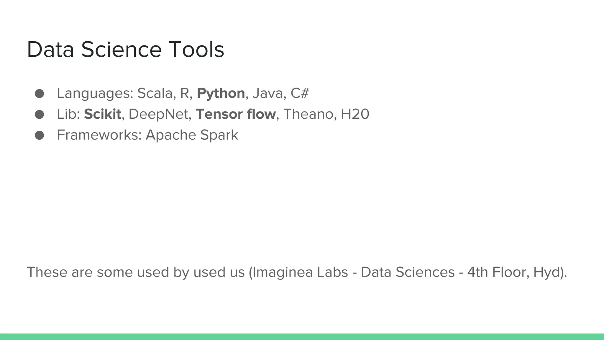 Introduction to data science | PPTX