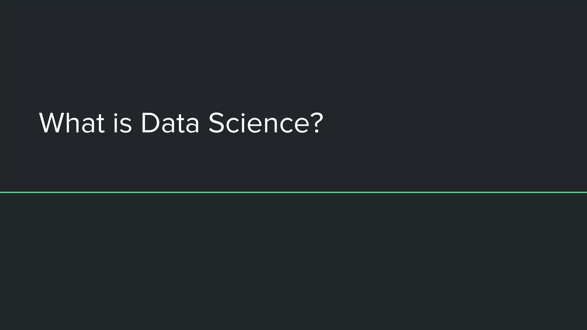 Introduction To Data Science Pptx Programming Languages Computing