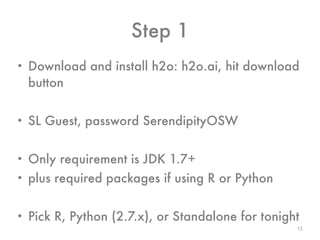 Introduction to data science with H2O-Chicago | PPT