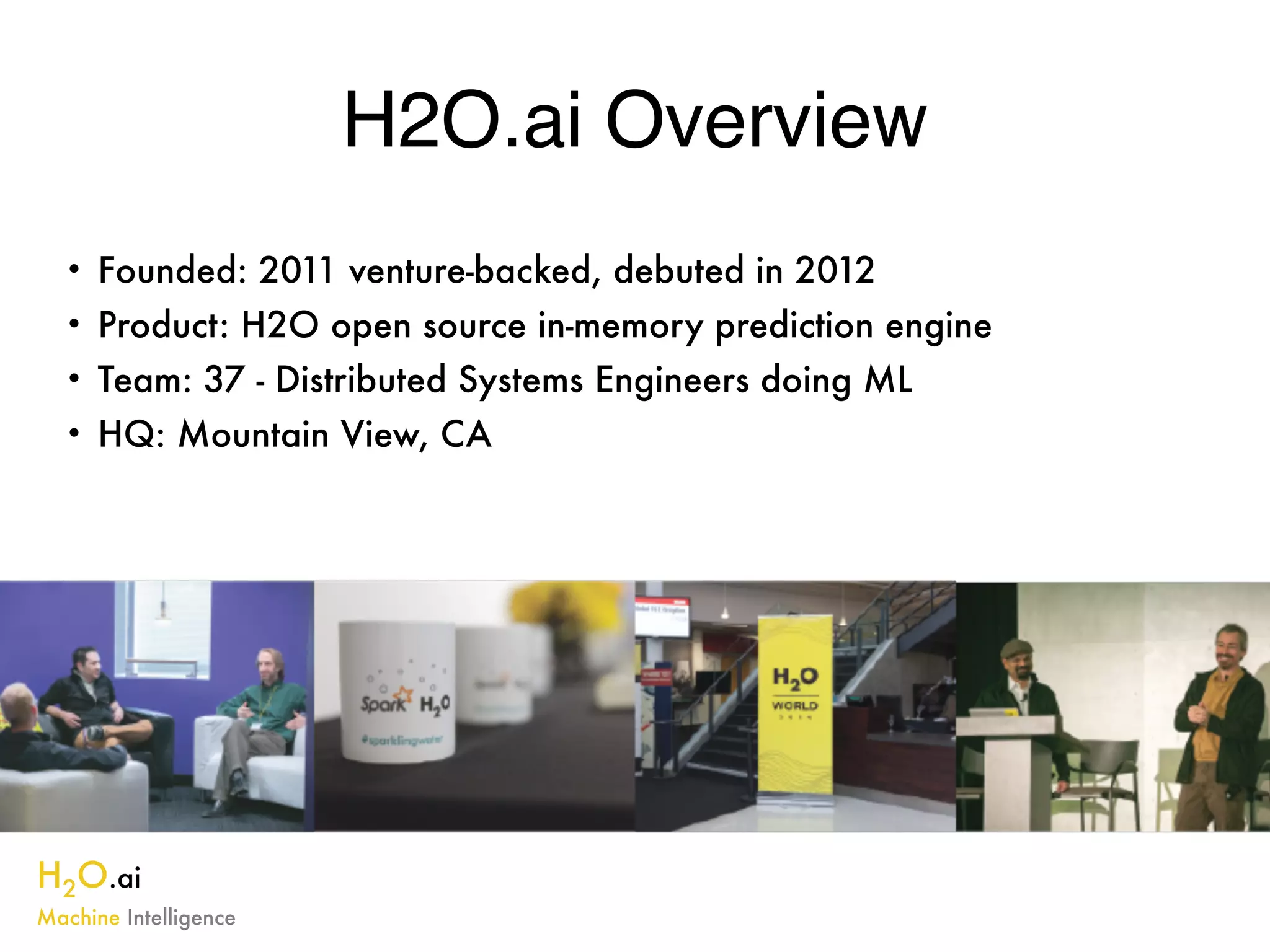 Introduction to Data Science with H2O- Mountain View | PPT