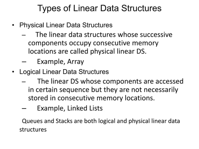 Introduction To Data Structures Ppt 2363